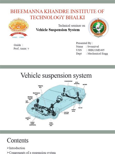 Vehicle Suspension System Ppt 18 Download Free Pdf Vehicles