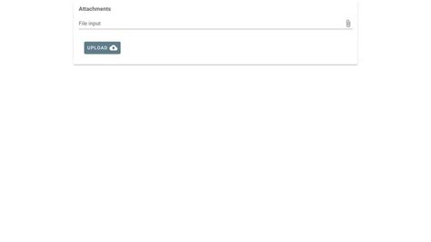 Vuetify File Upload Example