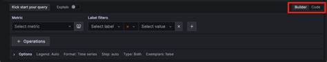 Prometheus Query Editor Grafana Documentation