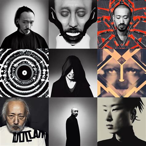 Album art for a techno single, by Yohji Yamamoto | Stable Diffusion | OpenArt