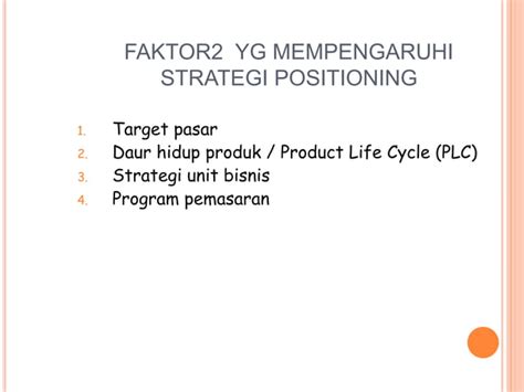 Pert 7 Segmenting Targeting And Positioning Pptx