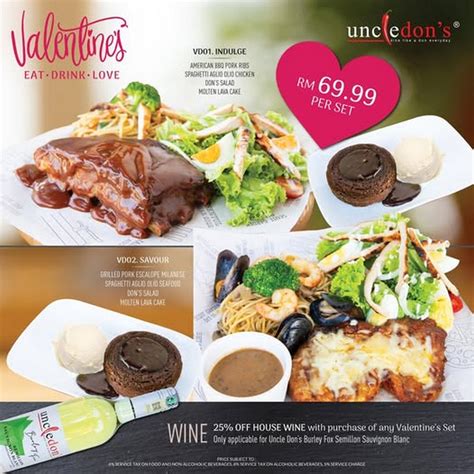 13 28 February 2025 Uncle Dons Malaysia Valentines Special Meal For