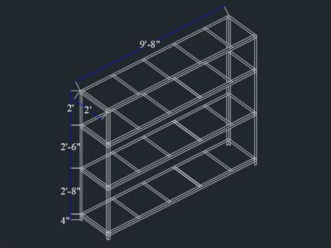 Storage Shelves Dwg At Mandy Raymond Blog