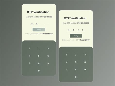 Otp Verification Designs Themes Templates And Downloadable Graphic
