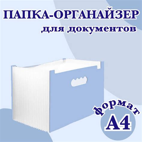 Папка органайзер для бумаг А4 и документов 25 отделений 4000 листов купить с доставкой по