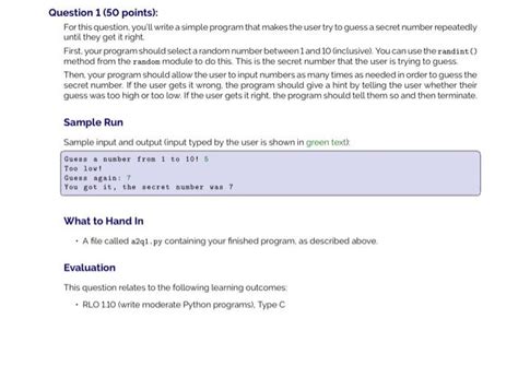 Solved Question 1 50 Points For This Question Youll