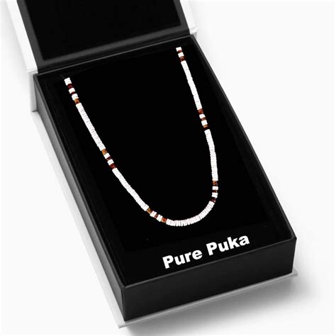 Authentic White Puka Shell Necklace Etsy