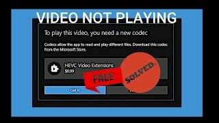 How To Download And Install Hevc Codec In Windows 10 11 Download Hevc Codec Free 2024 Lets Help