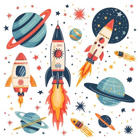 Premium Vector Set Of Huge Space Infographic Universe