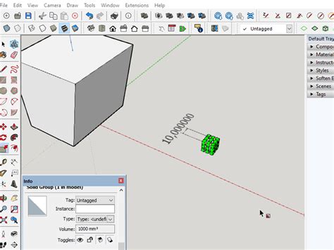 scaling settings why does it snap to 1 increments pro sketchup