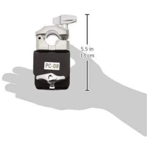 Pearl Pc 8 Pipe Clamp For Dr 80 Amplifier Audio High Quality Audio