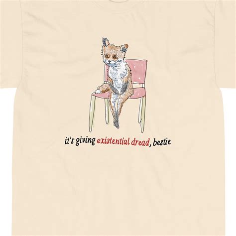 Existential Dread Meme Short Sleeve T Shirt Shibtee Clothing