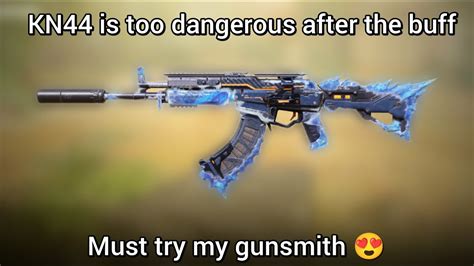 Buffed Kn44 Is Too Fresh With This Skin In Cod Mobile 🤩 Youtube