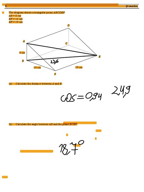 3d Trigonometry Gcse 9 1 Practice Questions 30266 Dragged Pdf