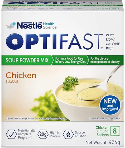 Optifast Chicken Soup Nutrition Information Nutrition Information