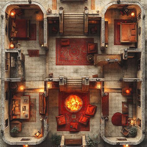 10 Guild Hall Battlemaps Dnd Battlemap Pathfinder Dandd Dungeons And