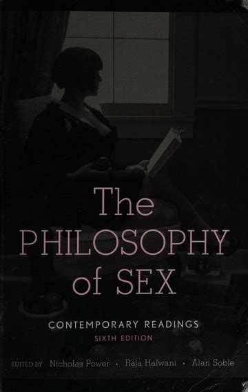 The Philosophy Of Sex Contemporary Readings Free Download Borrow