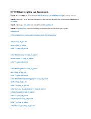 Bash Scripting Assignment Pdf IST Bash Scripting Lab Assignment Step Secure A NETLAB