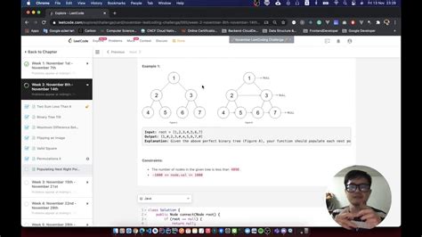 ทำโจทย์ Leetcode Populating Next Right Pointers In Each Node Youtube