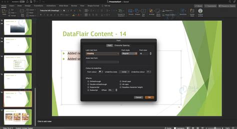 Text Decoration And Alignment In PowerPoint DataFlair
