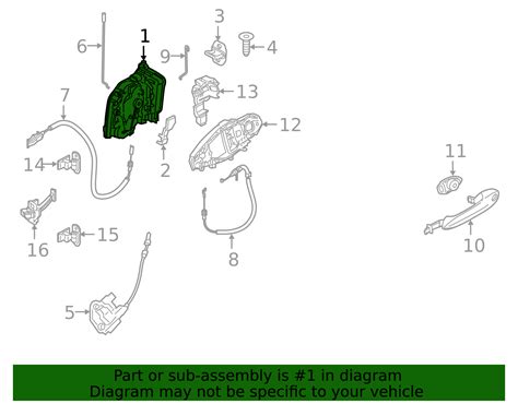 2019 2025 Bmw Door Lock Actuator Motor 51 22 9 464 890 Bmw Oem Parts
