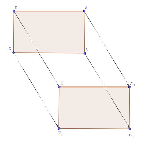 Bonjour Tracer L Image Du Rectangle ABCD Par La Translation Qui