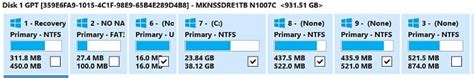 Organizing Recovery Partitions Windows 10 Forums