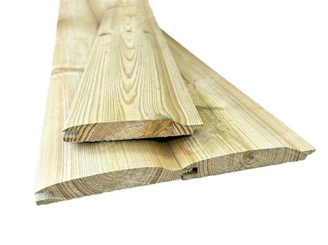 Loglap Cladding Treated 14mm X 95mm