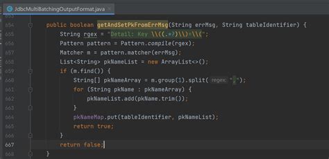 Bug Sort Fix The Problem Of Calling Getandsetpkfromerrmsg Method