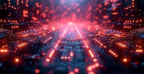 Premium Photo Microcircuits Modern Neo Technologies Development Of Science AI Generated Image