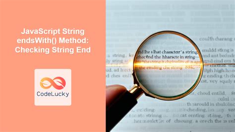 Javascript String Lastindexof Method Finding Substring Last Index