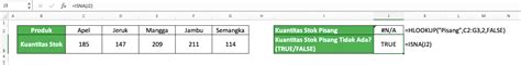 Cara Menggunakan Rumus Isna Excel Fungsi Contoh Dan Langkah