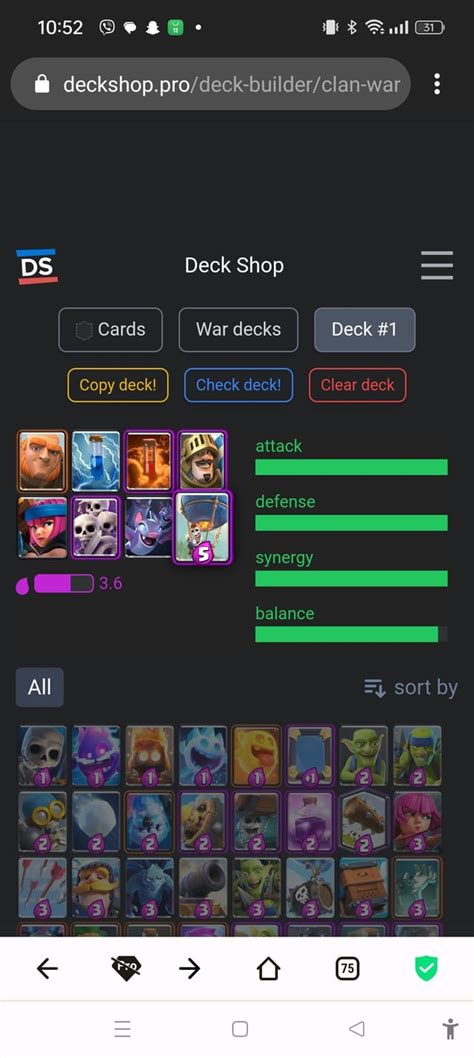 According To Deck Builder This Giant Deck Which İ Created Is Near Perfect Any Thoughts R