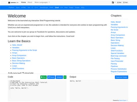 Learn Shell Scripting For Free With These Resources PDF Video Courses And Interactive Websites