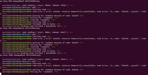 Serialport Hangs While Receiving Data · Issue 2068 · Serialportnode