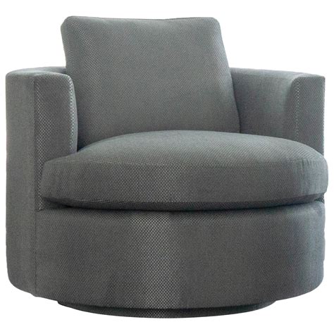 Contemporary Swivel Chair In Shearling Customizable For Sale At 1stdibs