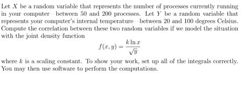 Solved Let X Be A Random Variable That Represents The Number Chegg