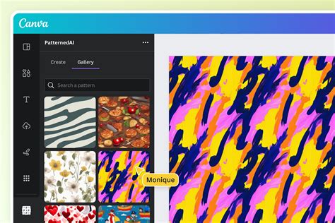 pattern generator ai per creare pattern online gratis canva