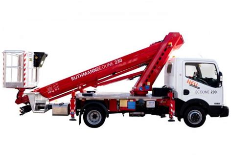 Ruthmann Ecoline 230 Specs And Dimensions 2019 2025 Truck Mounted Telescopic Boom Lifts