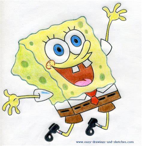 How To Draw Spongebob Squarepants