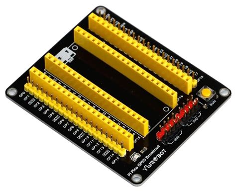 elecrow raspberry pi pico gpio expansion board 40 gpio pins i2c uart