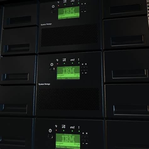 Server Rack Ibm 1 By Tarek4d 3docean