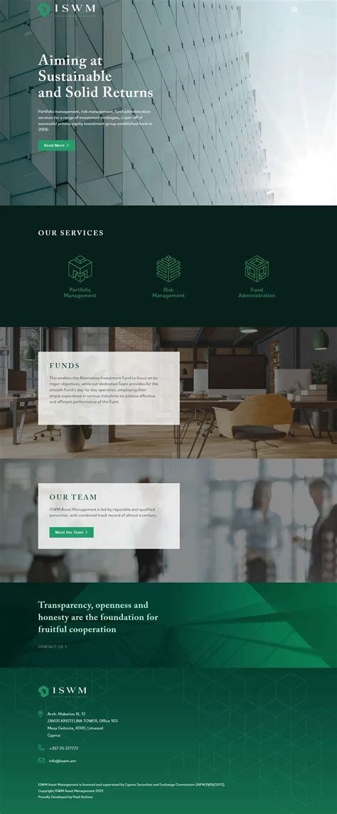 Iswm Asset Management