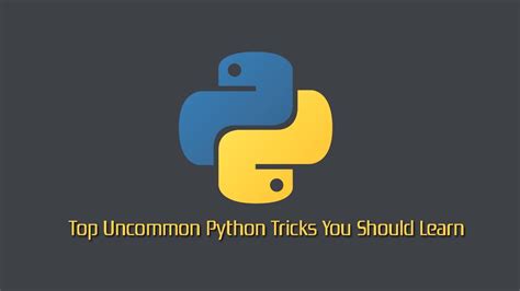 10 Python Tips And Tricks You Should Know In 2020 Artofit