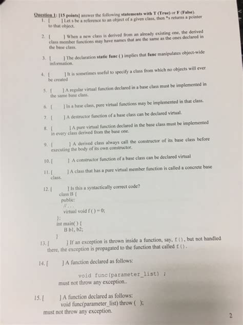 Solved Let S Be A Reference To An Object Of A Given Class Chegg