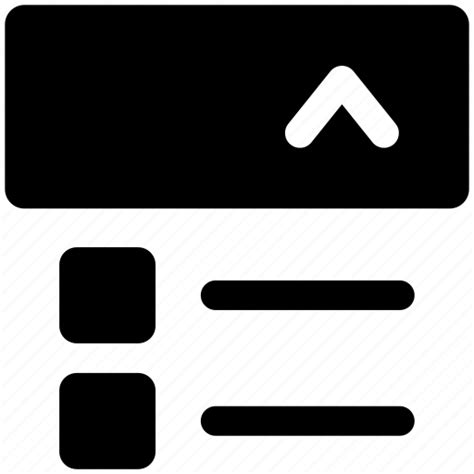 form field layout options user interface selector checklist icon