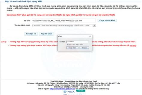 Hướng Dẫn Nộp Tờ Khai Thuế Tncn Và Thuế Gtgt Từ Ngày 0172025