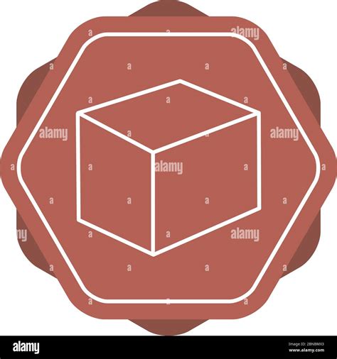 Beautiful Cube Line Vector Icon Stock Vector Image And Art Alamy