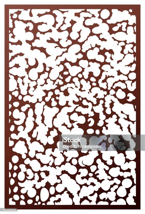 벡터 레이저 컷 패널 장식 패널에 대 한 추상 패턴 템플릿입니다 인테리어 디자인 장식 예술품 벽 예술 스크린 패널 울타리 파티션 게이트 등에 대 한 템플릿 이미지 조각 인쇄