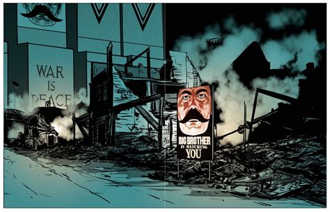 George Orwell 1984 Adapted In Graphic Novel By Sybille Titeux De La
